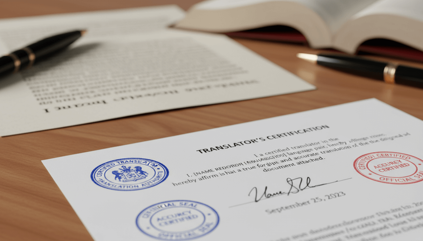 UK Visa Translation Requirements: Full 2025 Guide