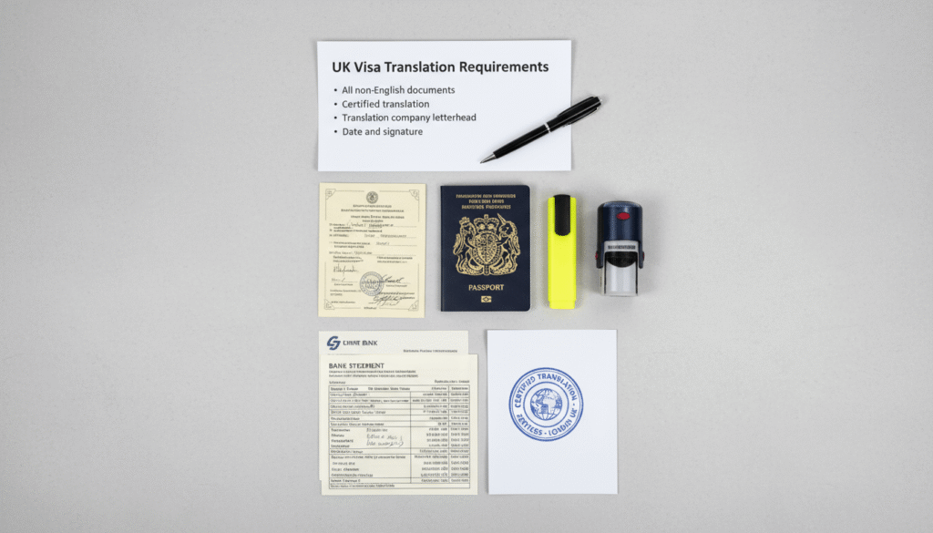 UK Visa Translation Requirements: Full 2025 Guide